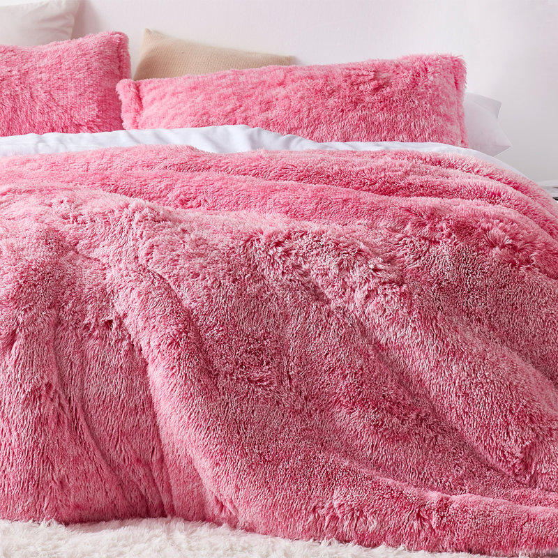 Coma Inducer Are You Kidding Plush Oversized Comforter Set & Reviews | Wayfair